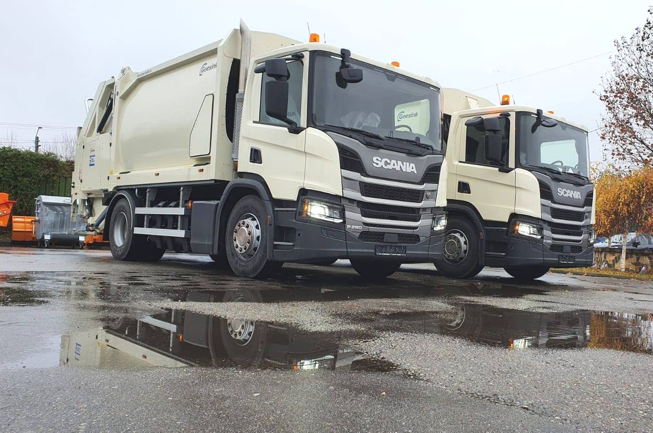 Noi mașini de gunoi pentru Pitești