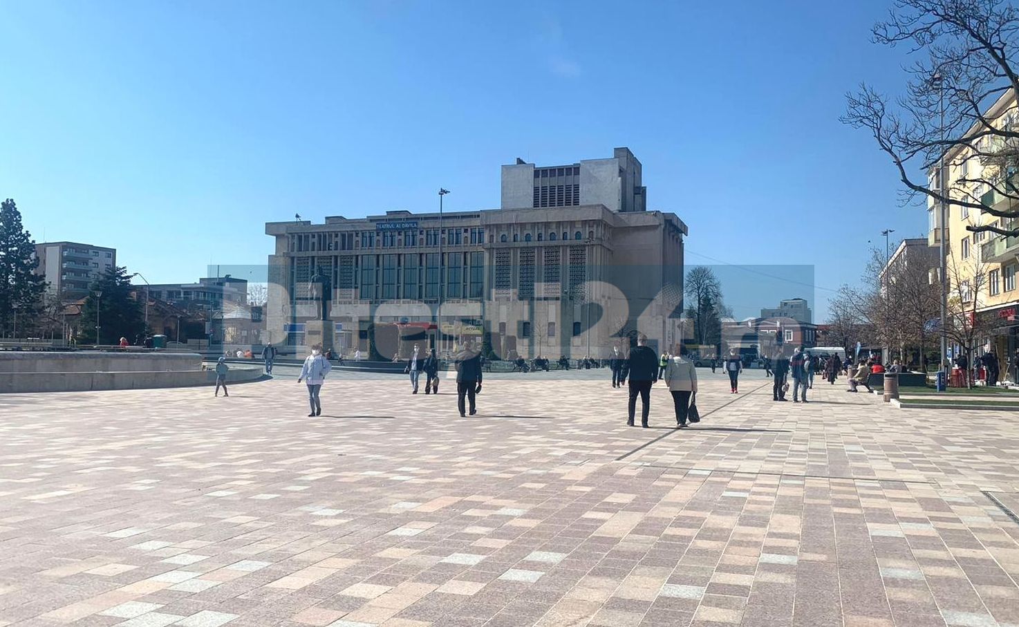 Scade rata de infectare în Pitești, pentru a patra zi consecutiv