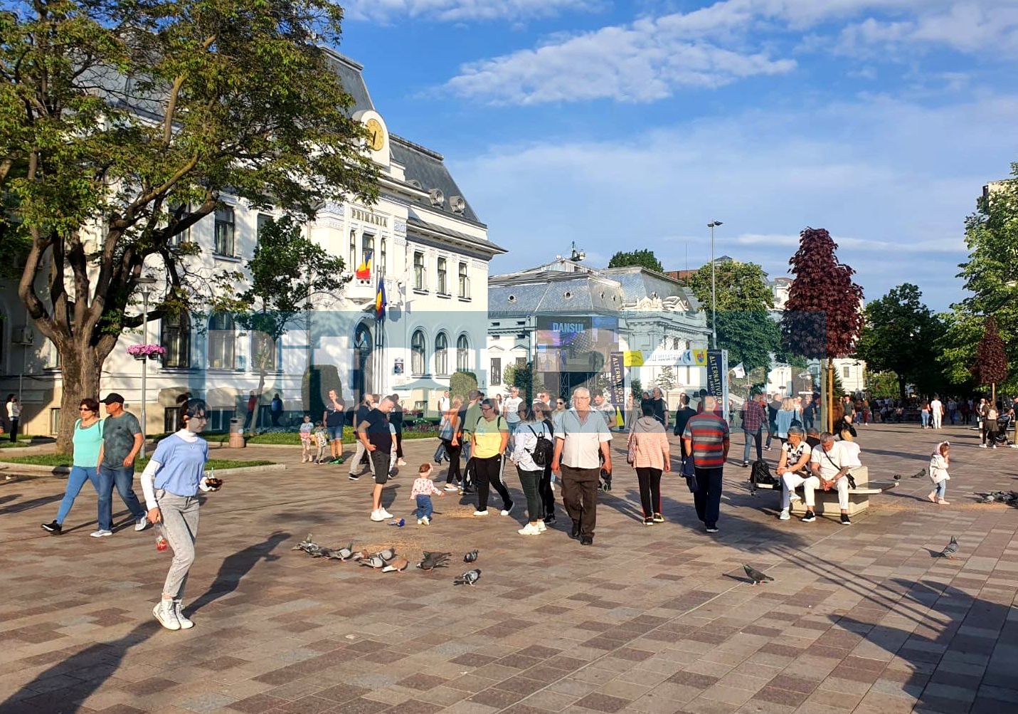 Eveniment interactiv în centrul Piteștiului