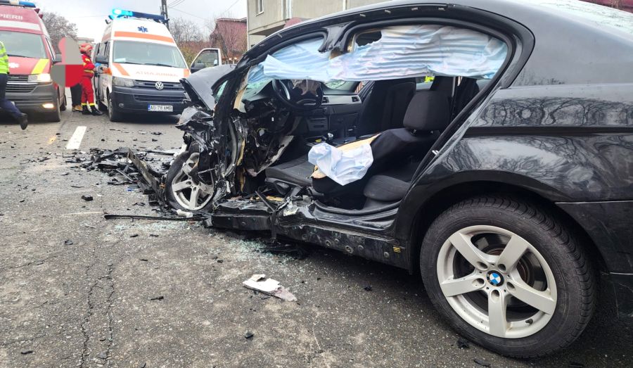 Accident în Pitești, șoferiță încarcerată