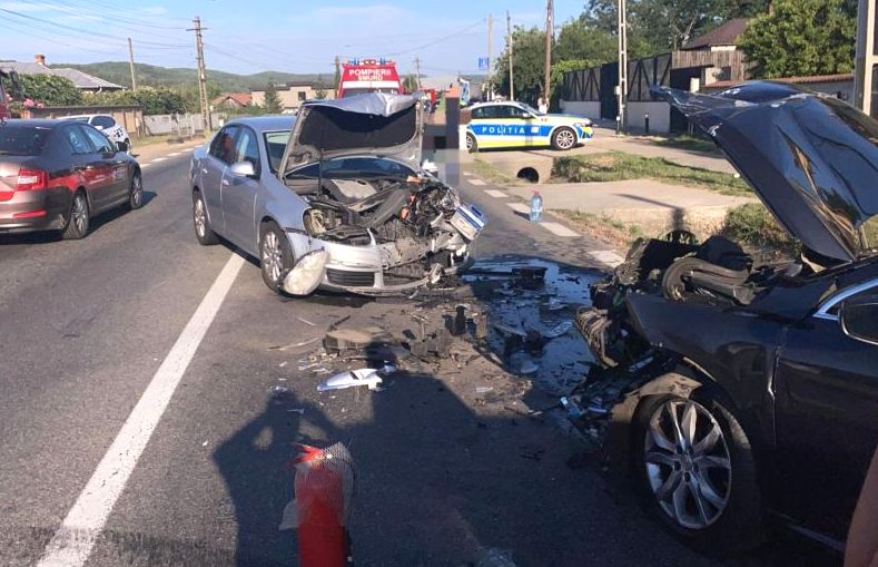 Accident în Bascov în această dimineață