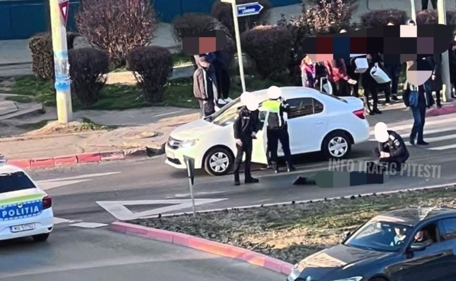 Acum: Accident cu victimă în Pitești